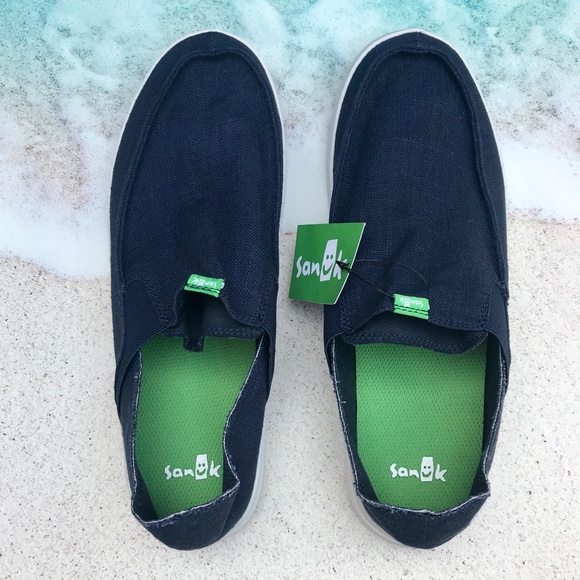 Sanuk | Shoes | Sanuk Pick Pocket Slipon Linen | Poshmark